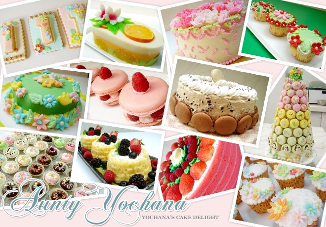 Yochana's Cake Delight! : Cheese Pandan Layered Cake